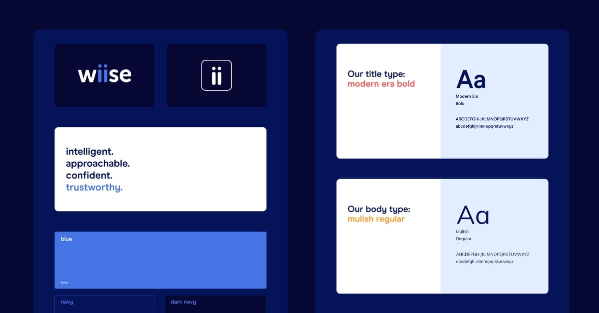 Building our new brand | Wiise ERP